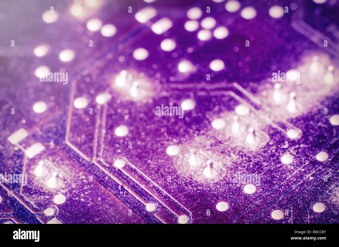 microchip as a background macro Stock Photo - Alamy