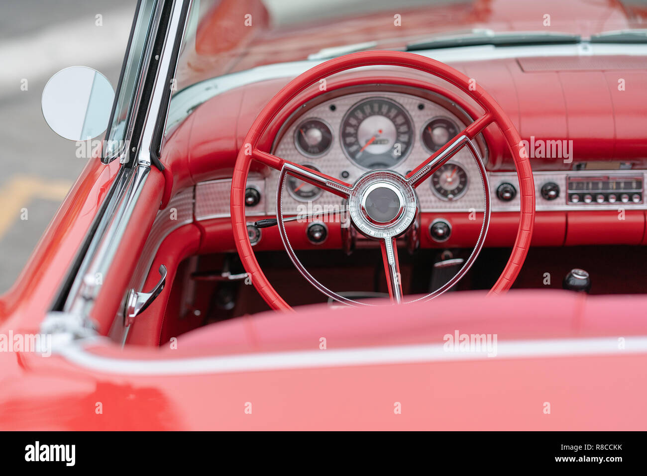 Classic mini cooper interior hi-res stock photography and images - Alamy