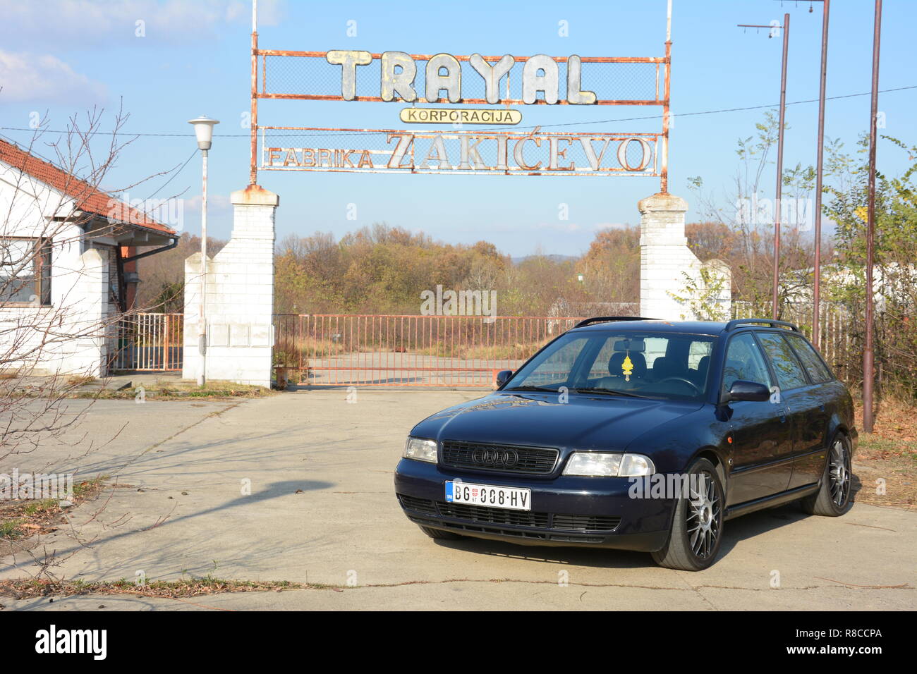 Audi A4 B5 TRAYAL Stock Photo - Alamy