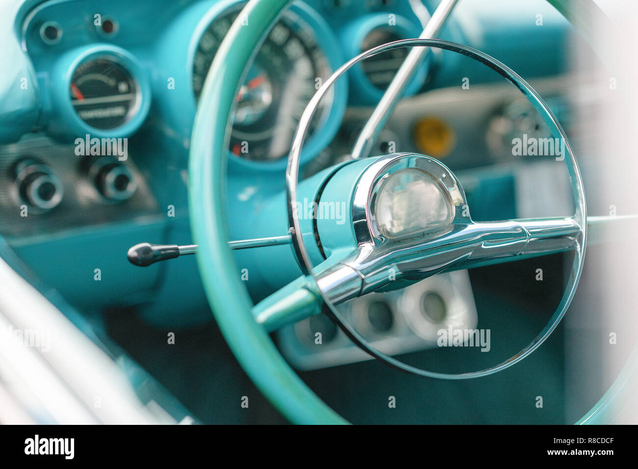 Classic mini cooper interior hi-res stock photography and images - Alamy