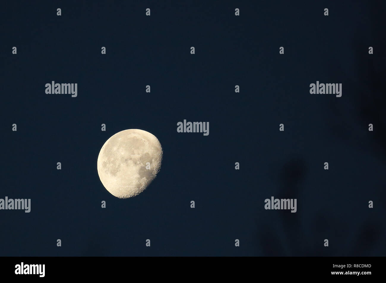 The waning gibbous moon hi-res stock photography and images - Alamy