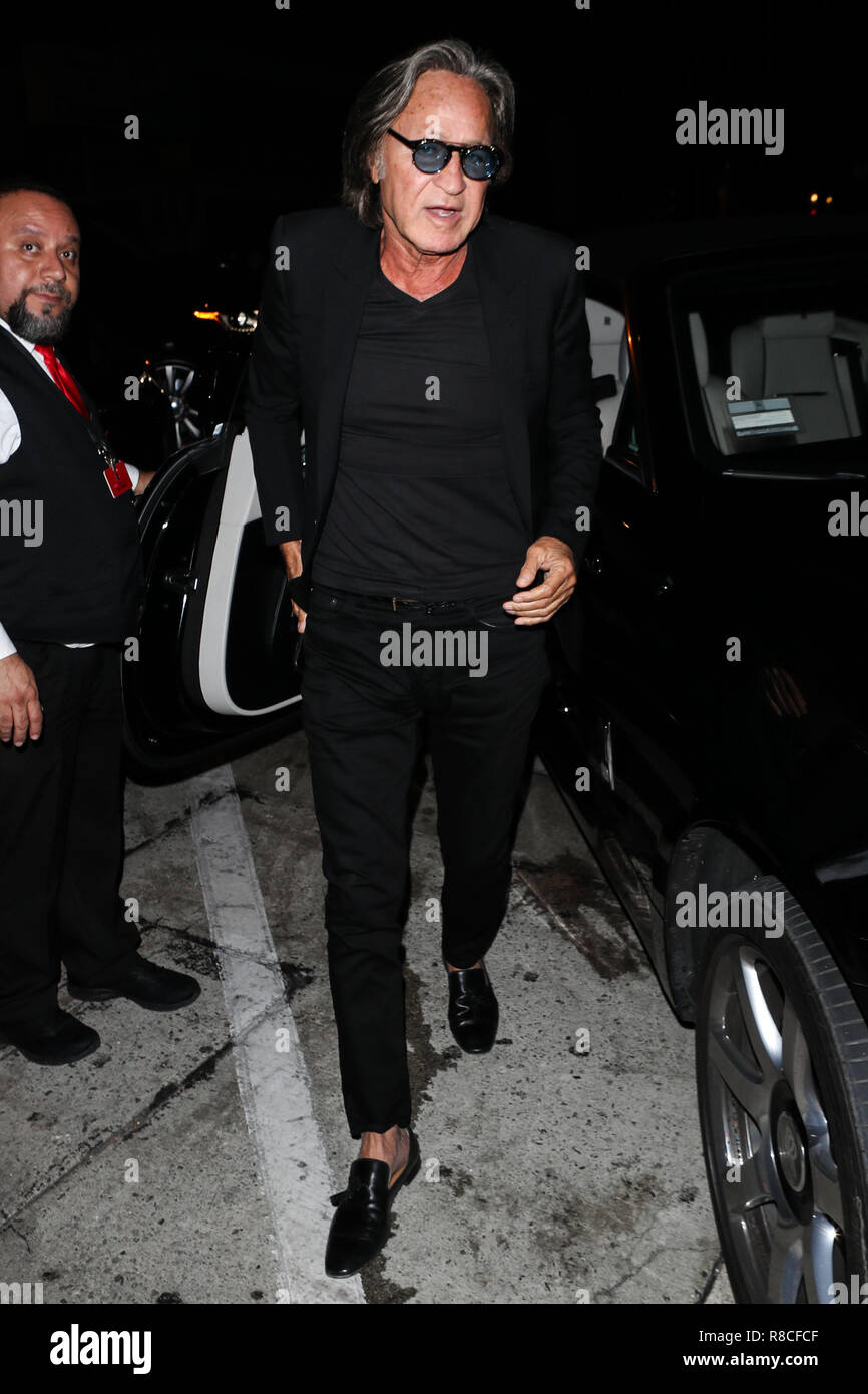 LOS ANGELES, CA, USA - AUGUST 23: Mohamed Hadid and partner Shiva Safai ...