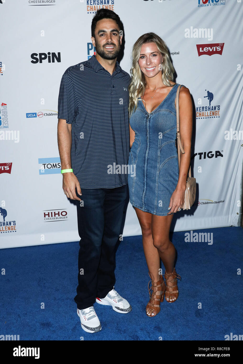 LOS ANGELES, CA, USA - AUGUST 23: Scott Alexander, Kristen Alexander at ...