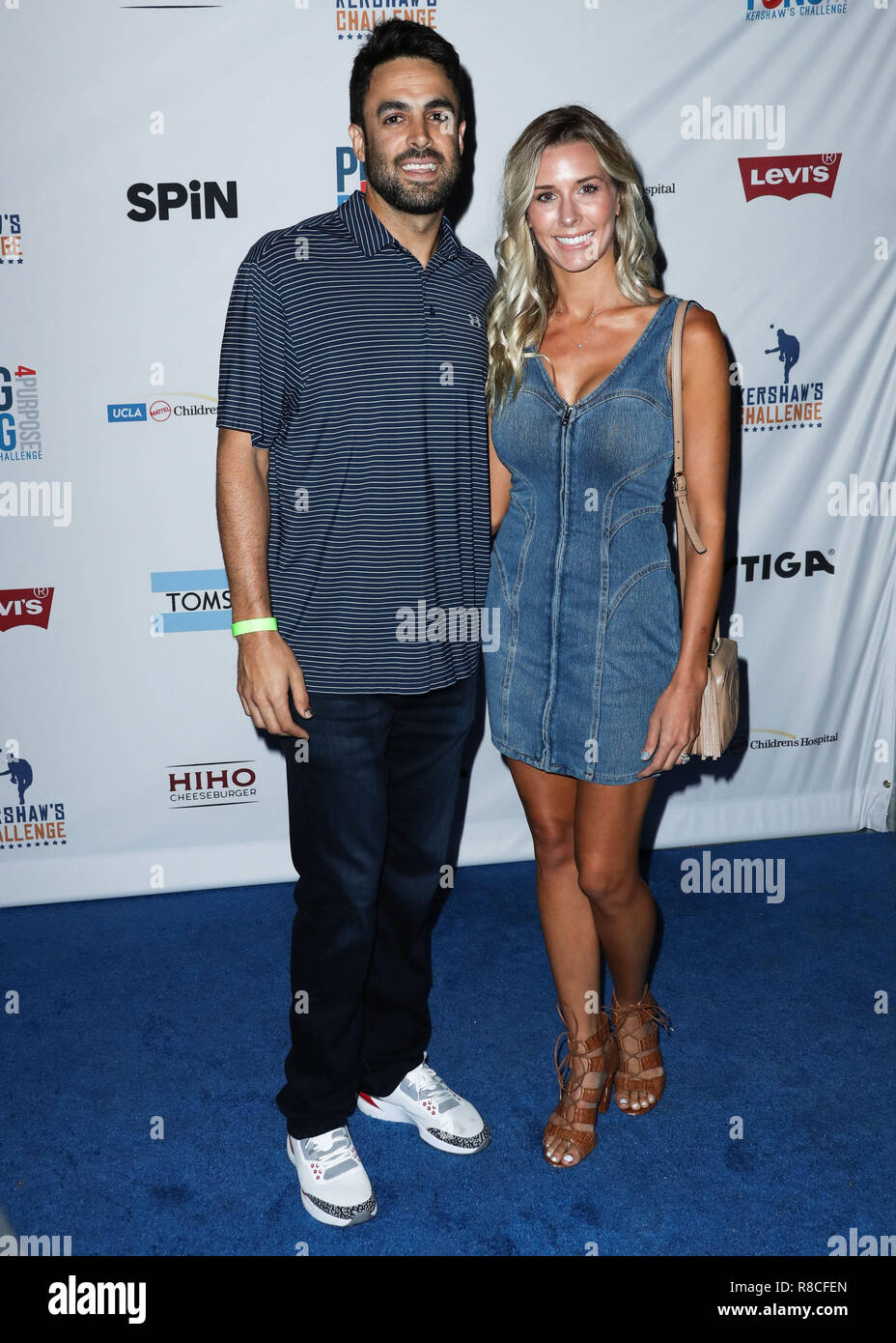 LOS ANGELES, CA, USA - AUGUST 23: Scott Alexander, Kristen Alexander at ...