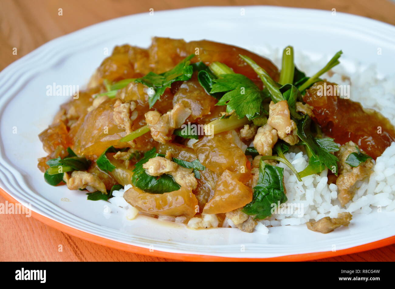 Stir fried pork skin hi-res stock photography and images - Alamy