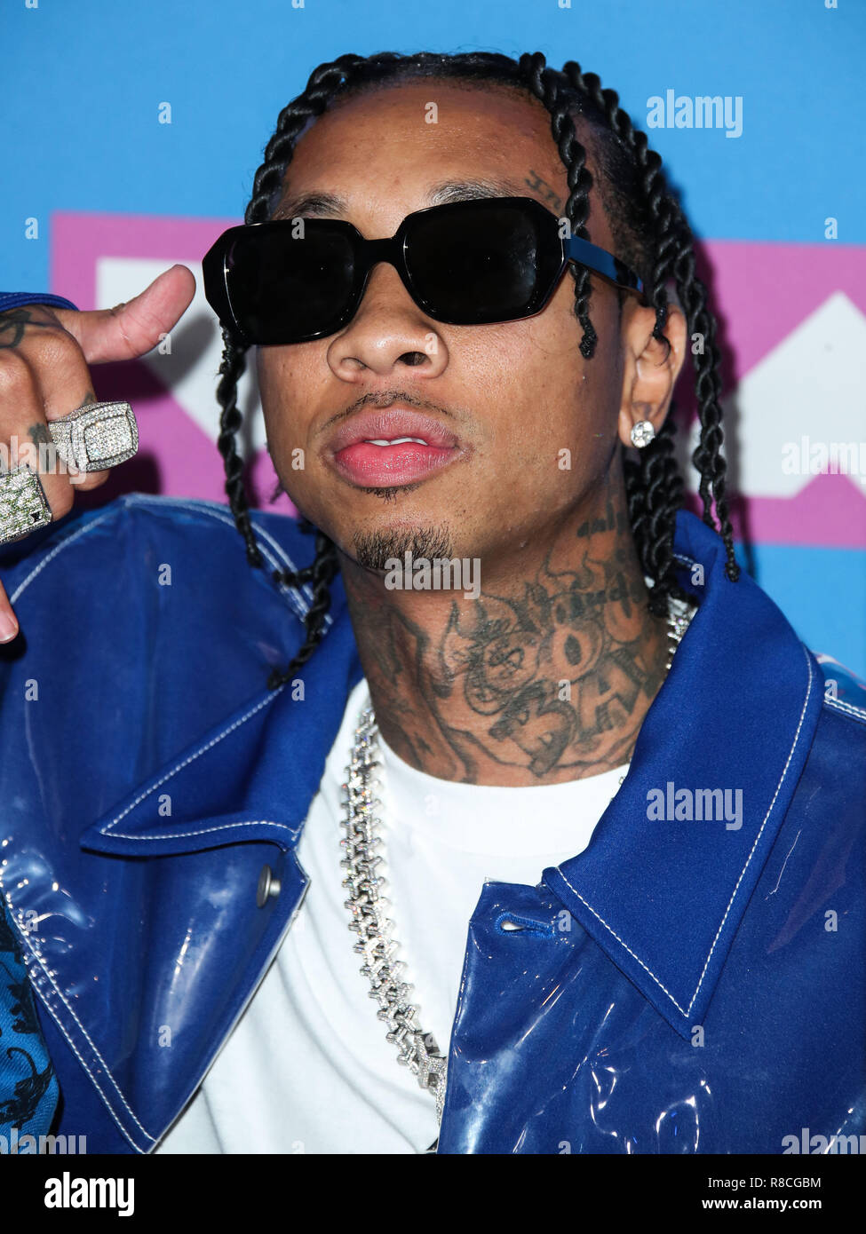 MANHATTAN, NEW YORK CITY, NY, USA - AUGUST 20: Tyga at the 2018 MTV ...