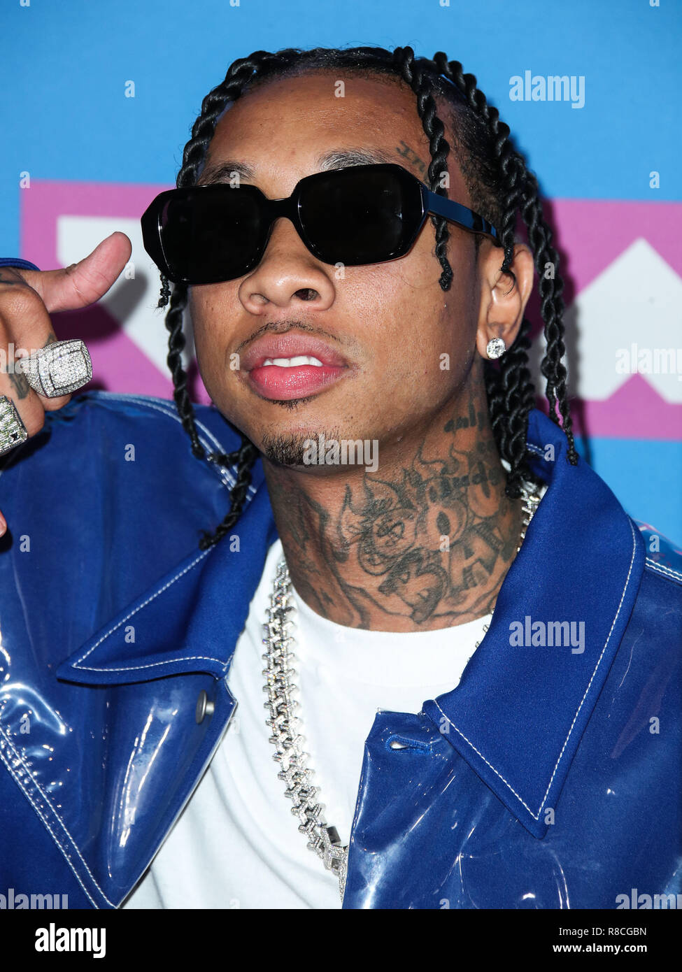 MANHATTAN, NEW YORK CITY, NY, USA - AUGUST 20: Tyga at the 2018 MTV ...