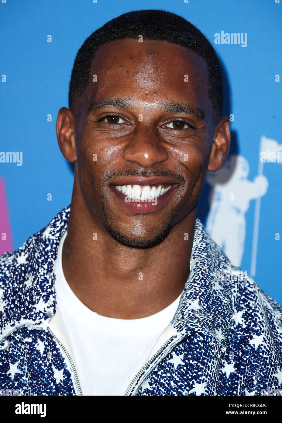 MANHATTAN, NEW YORK CITY, NY, USA - AUGUST 20: Victor Cruz at the 2018 ...