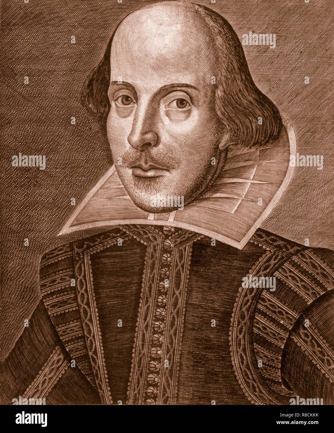 Shakespeare First Folio Portrait