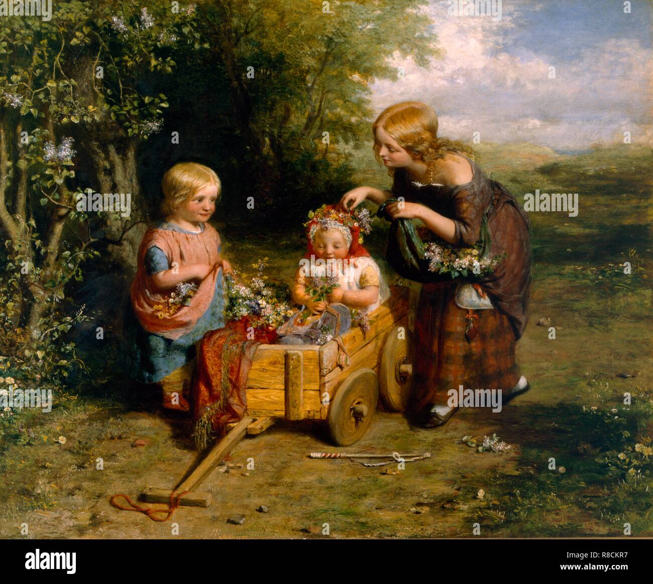 English countryside painting hi-res stock photography and images - Alamy