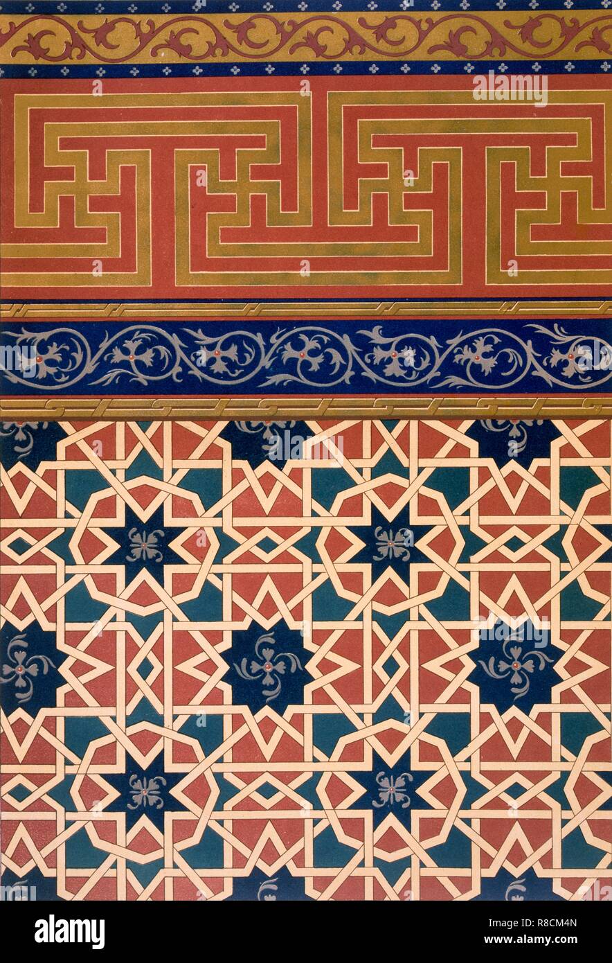 Islamic pattern border hi-res stock photography and images - Alamy