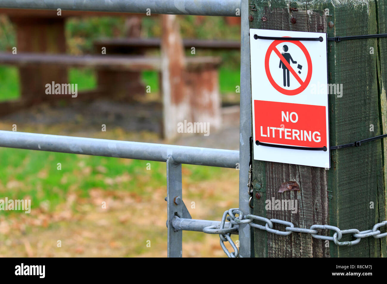 No littering sign hi-res stock photography and images - Alamy