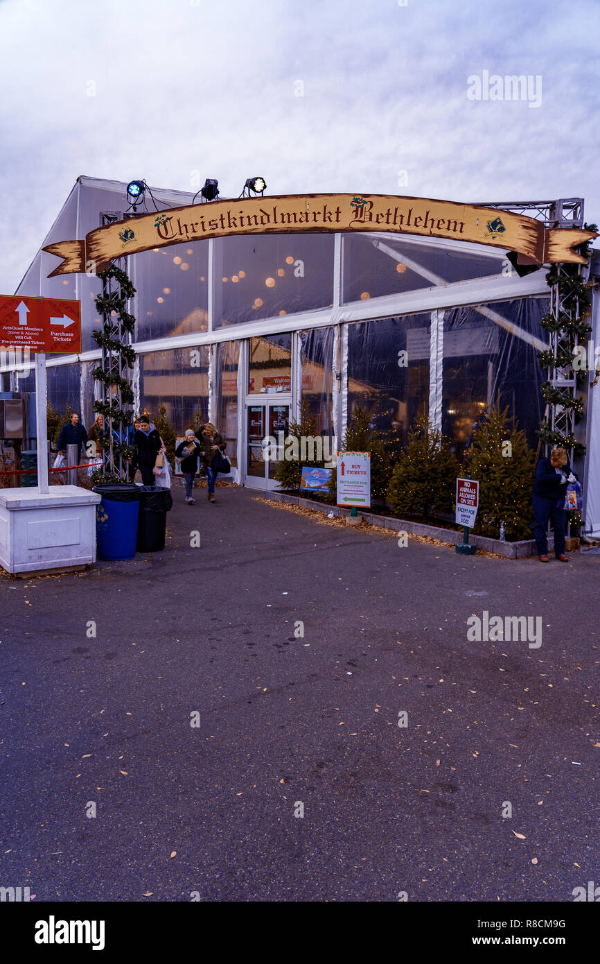 Bethlehem pennsylvania christmas hi-res stock photography and images ...