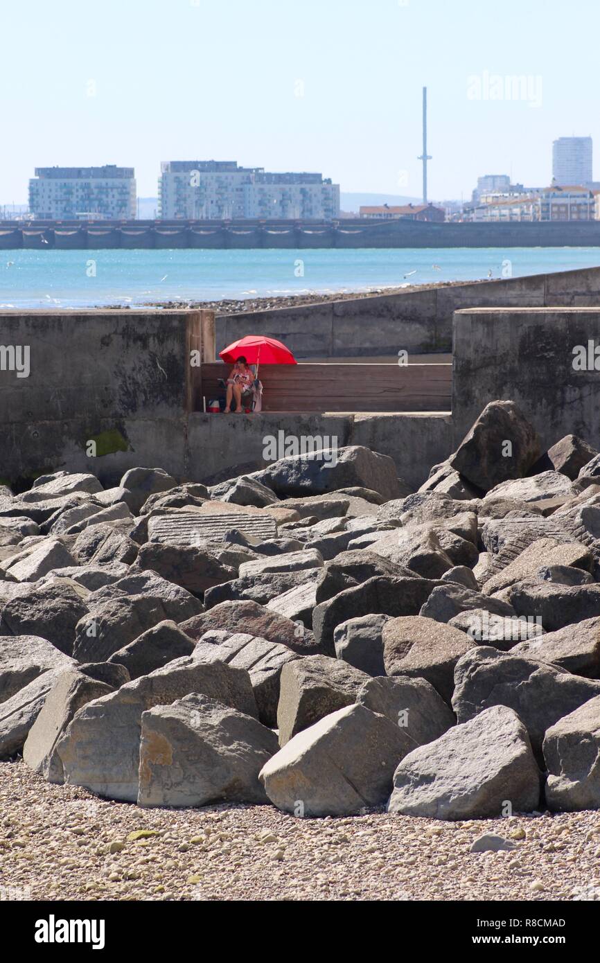 Lady under hi-res stock photography and images - Alamy