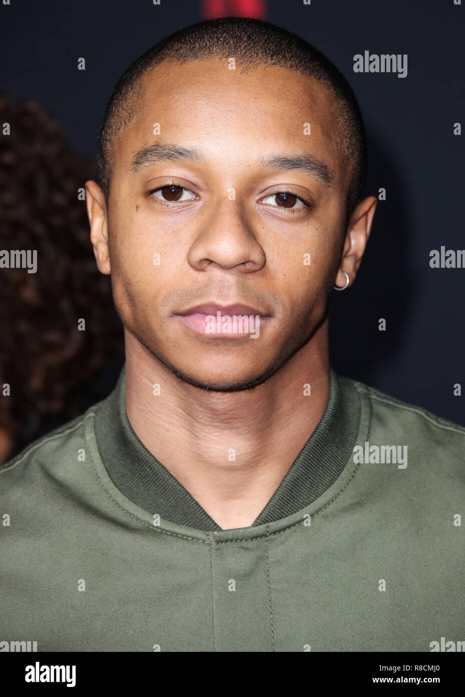 HOLLYWOOD, LOS ANGELES, CA, USA - MAY 06: DeRon Horton at the Netflix ...