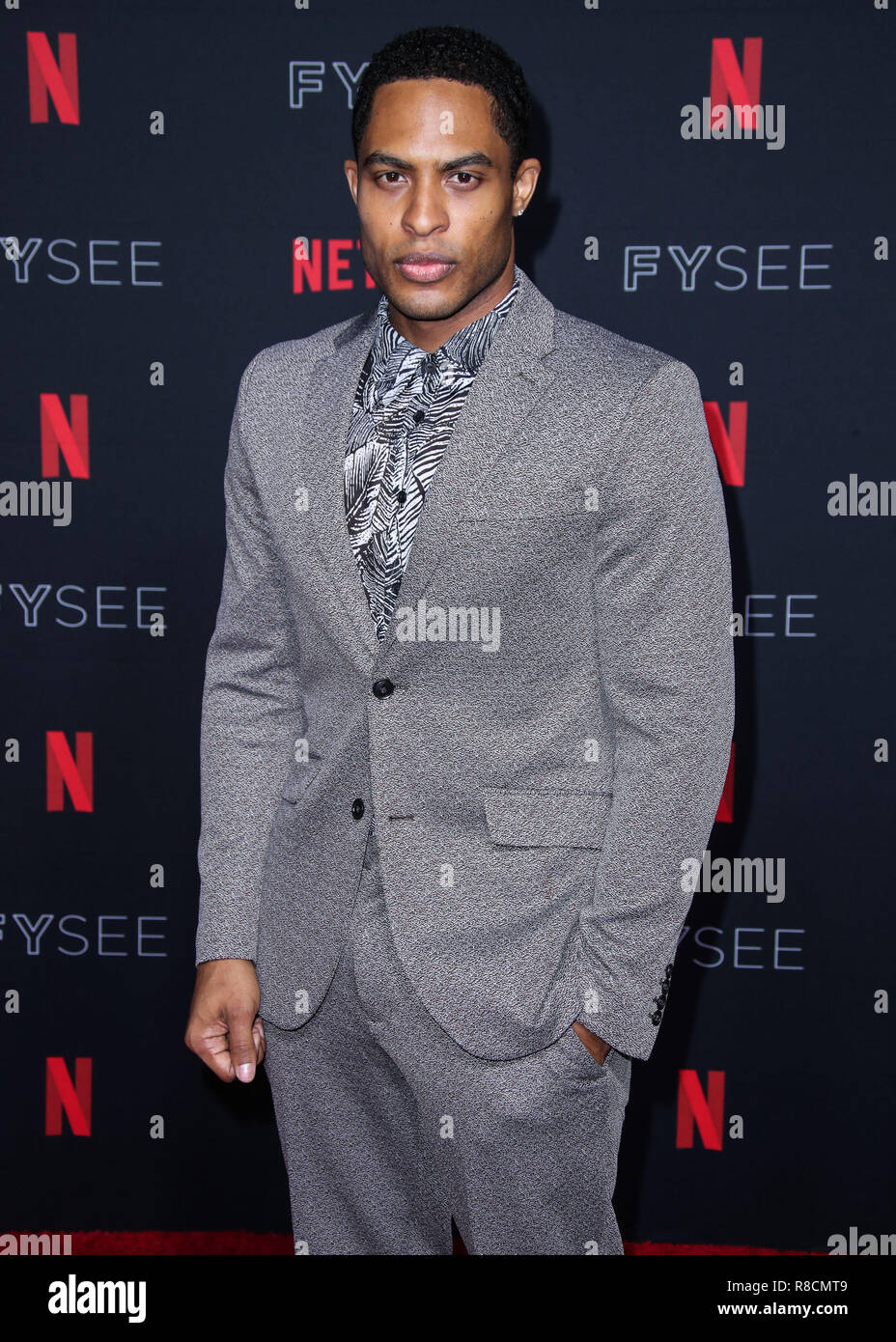 HOLLYWOOD, LOS ANGELES, CA, USA - MAY 06: Brandon P. Bell at the Netflix FYSee Kick Off Party ...