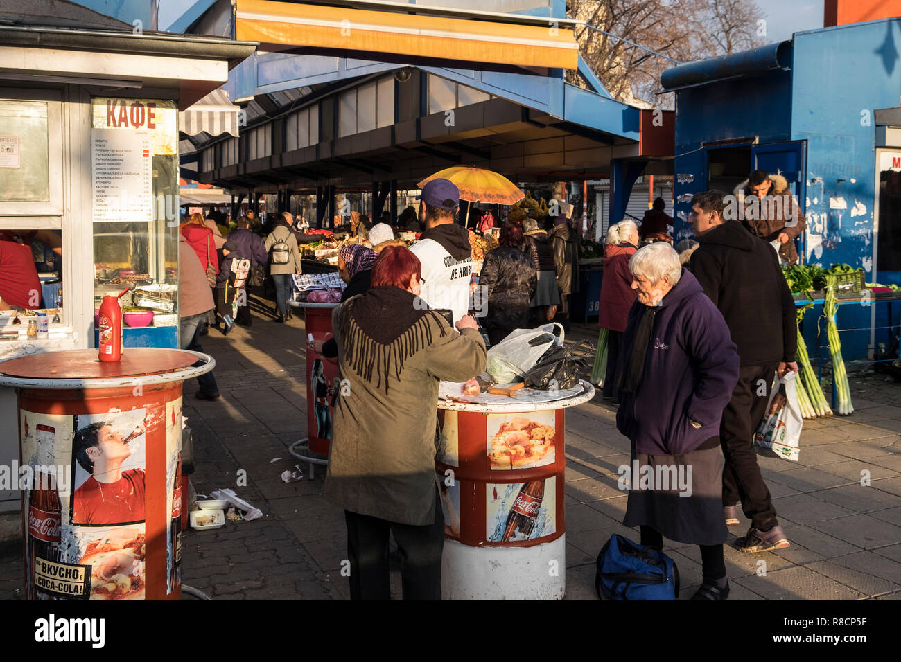 Bulgaria, Sofia, Ladies' Market Stock Photo - Alamy