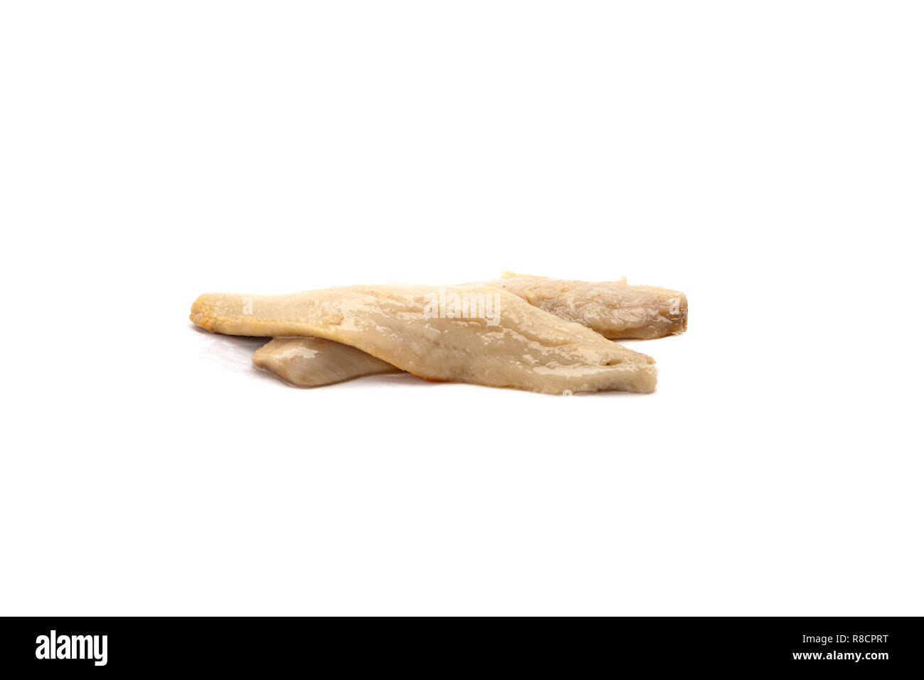 Dried salted fish sticks isolated on white Stock Photo - Alamy