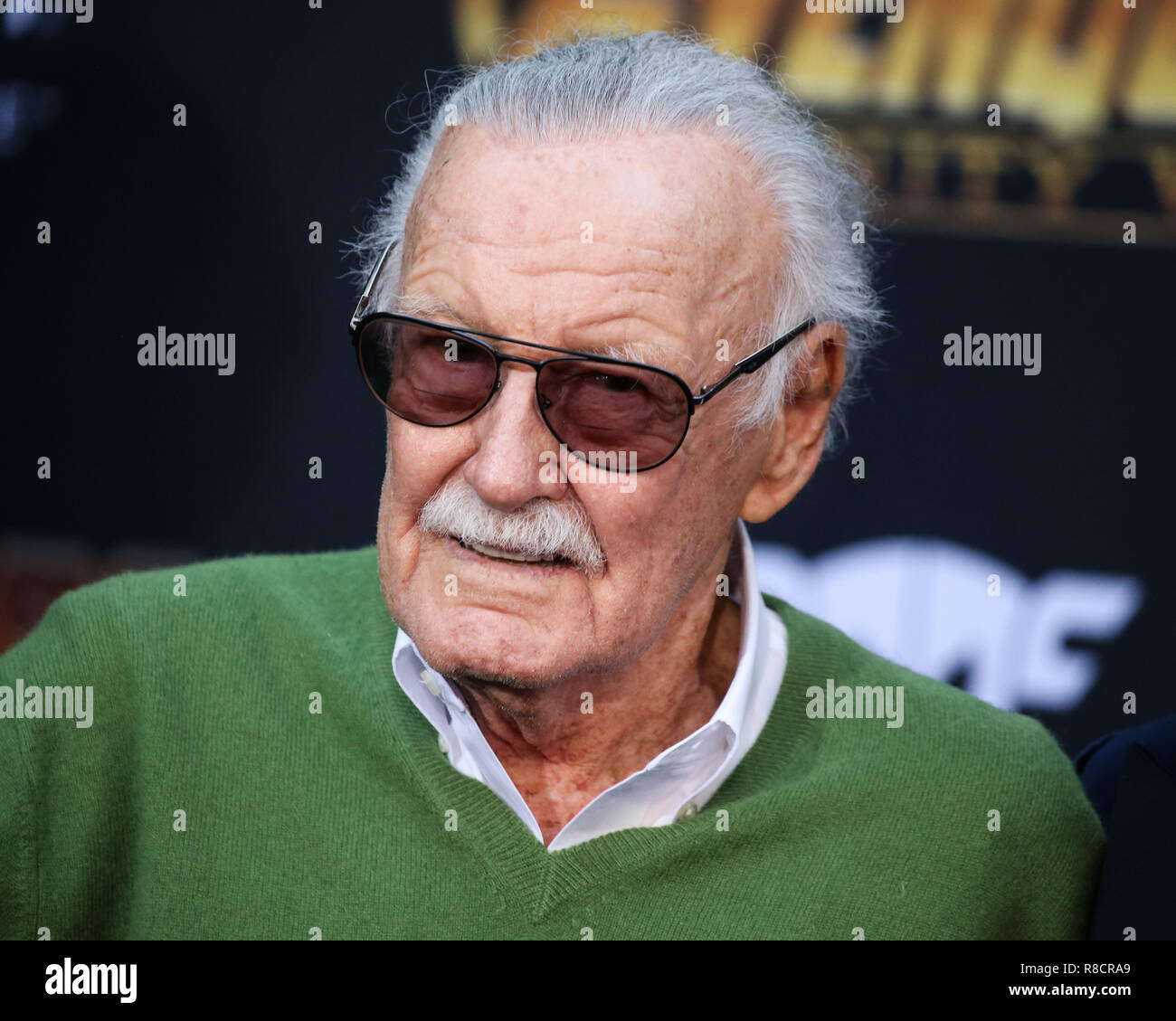 HOLLYWOOD, LOS ANGELES, CA, USA - APRIL 23: Stan Lee at the World ...