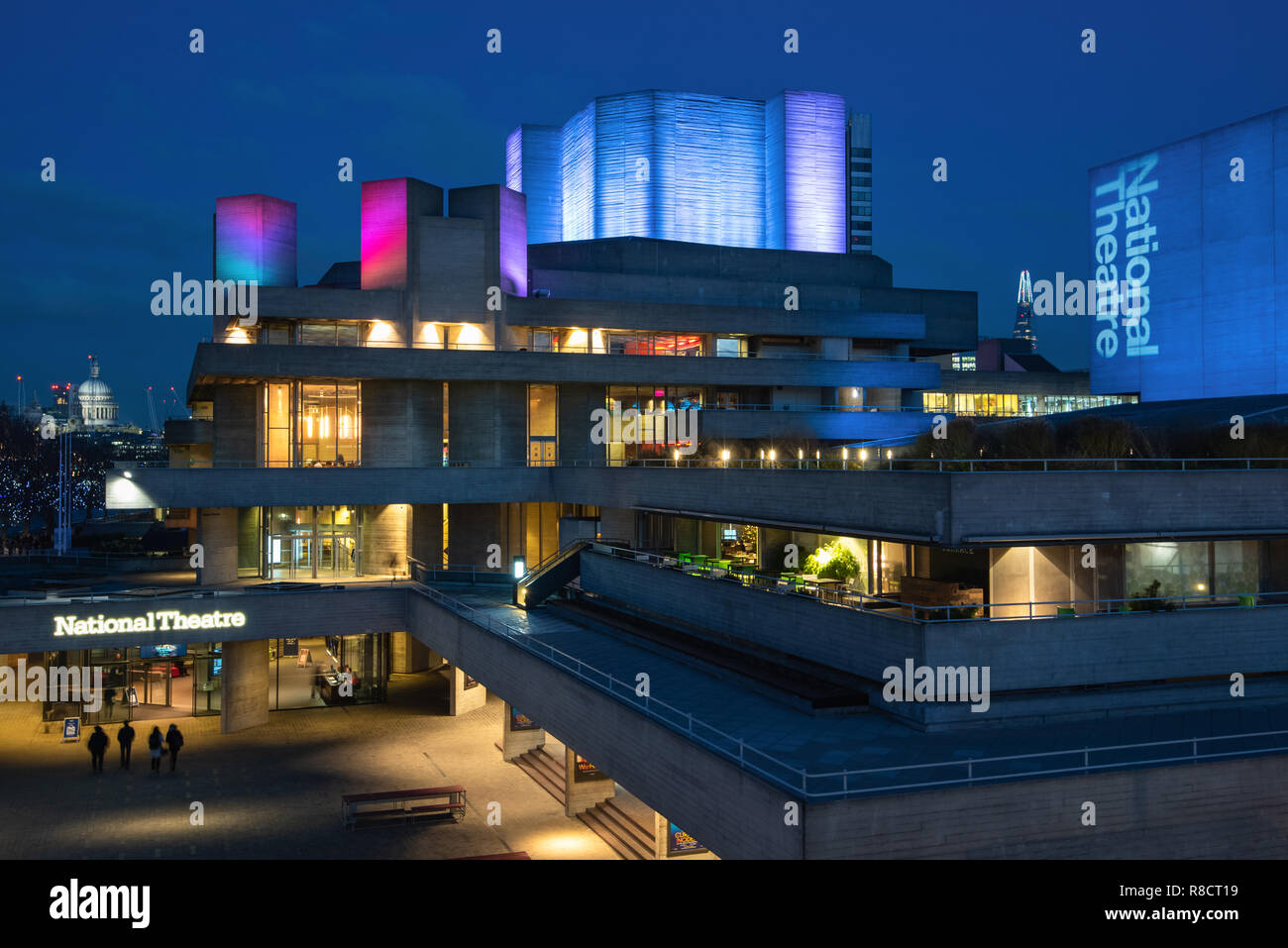 National theatre london exterior hi-res stock photography and images ...
