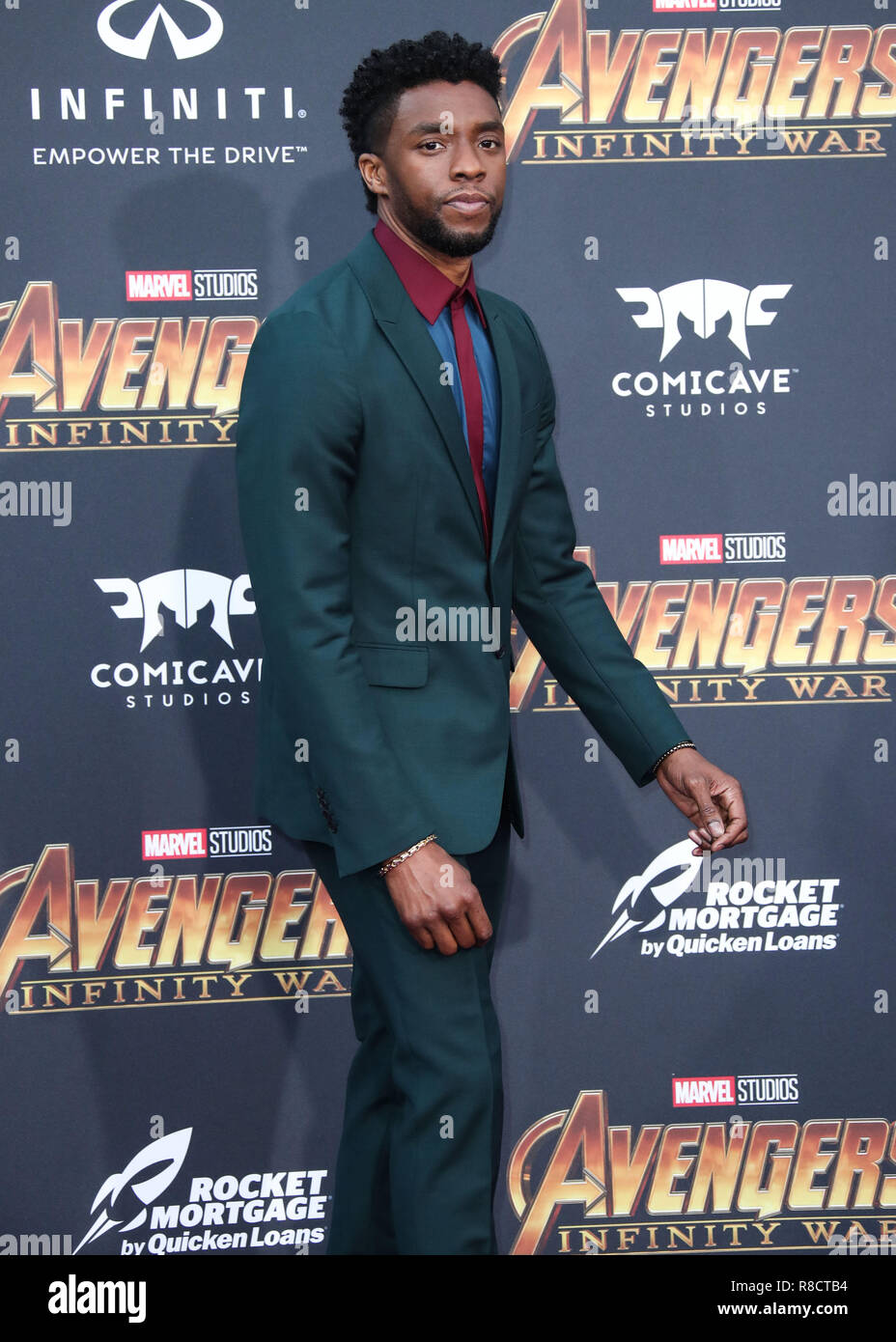 HOLLYWOOD, LOS ANGELES, CA, USA - APRIL 23: Chadwick Boseman at the ...