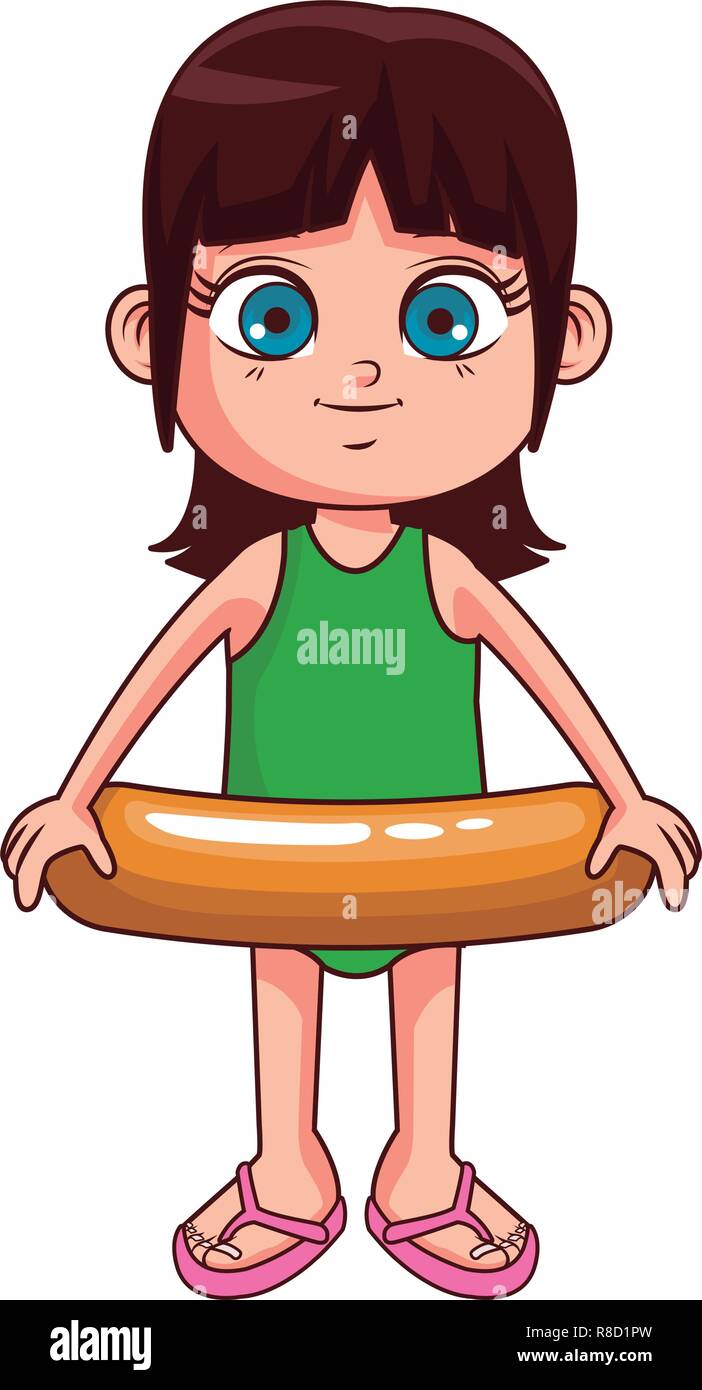 Summer kids cartoon Stock Vector Image & Art - Alamy