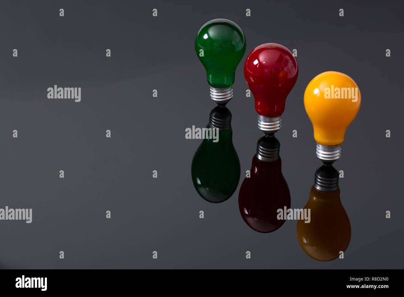Light bulb glowing as Business idea concept with concept creative ...
