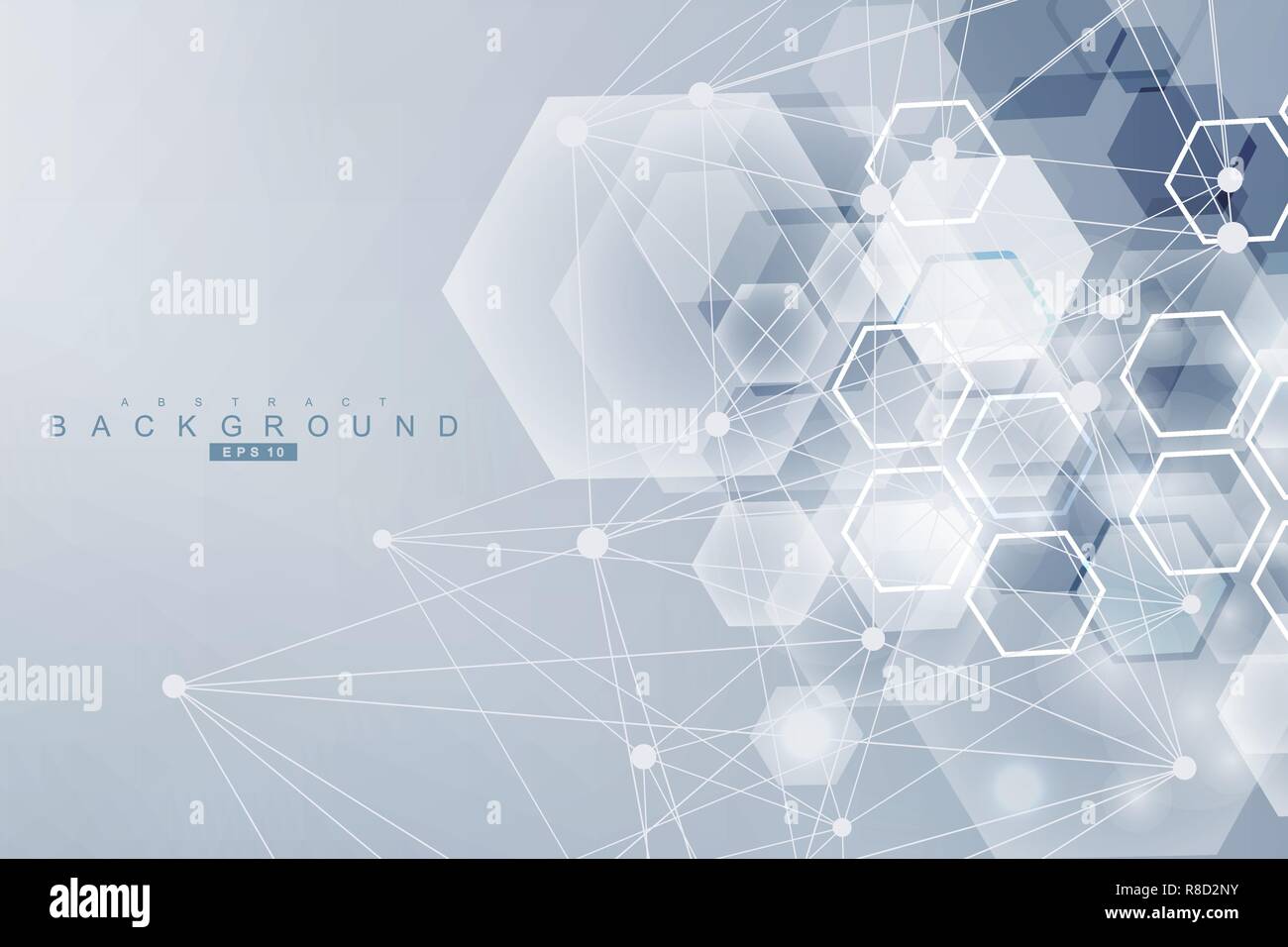 Big Data Visualization Background. Modern futuristic virtual abstract ...