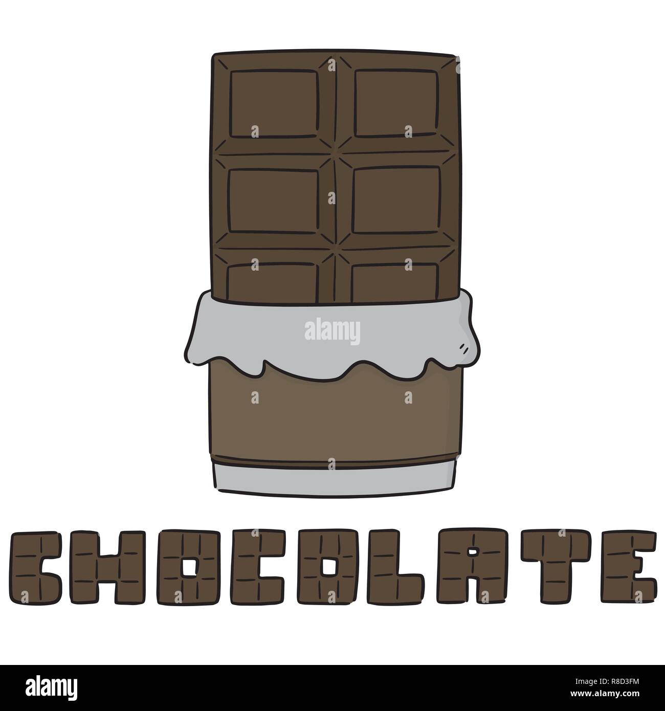 vector of chocolate Stock Vector Image & Art - Alamy