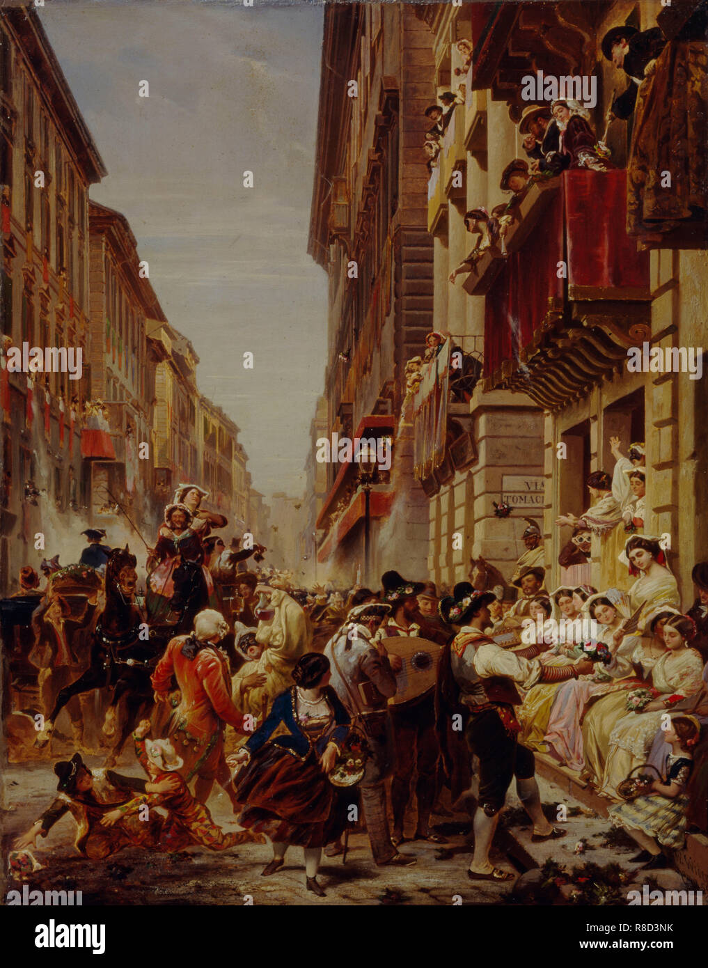 Carnival rome hi-res stock photography and images - Alamy