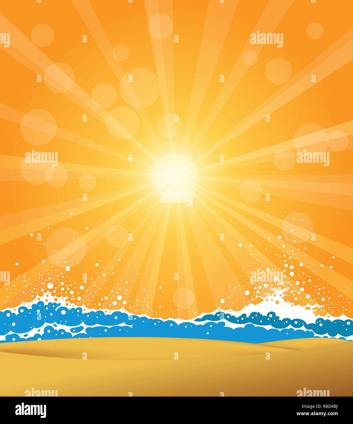 Wave vacations Stock Vector Images - Alamy