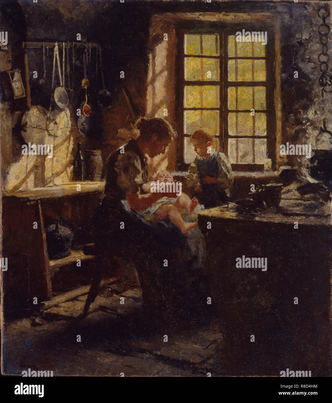 The poor family Stock Photo - Alamy