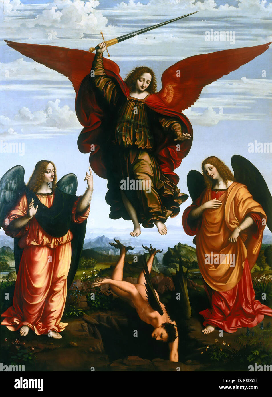 The Three Archangels, 1517 Stock Photo - Alamy