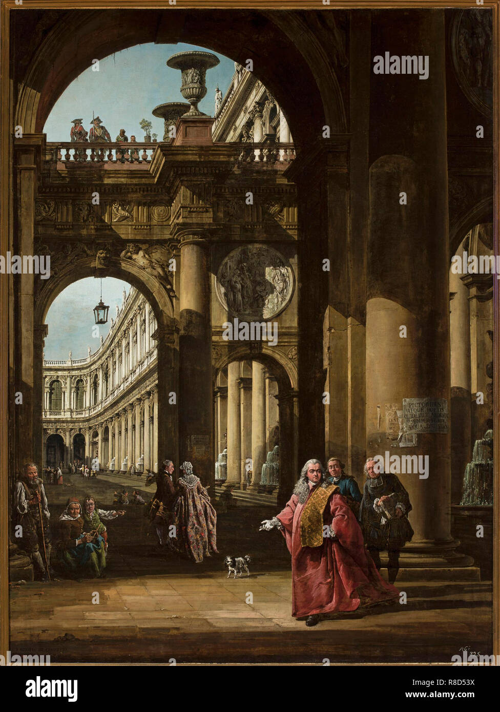 Venetian rococo painting hi-res stock photography and images - Alamy