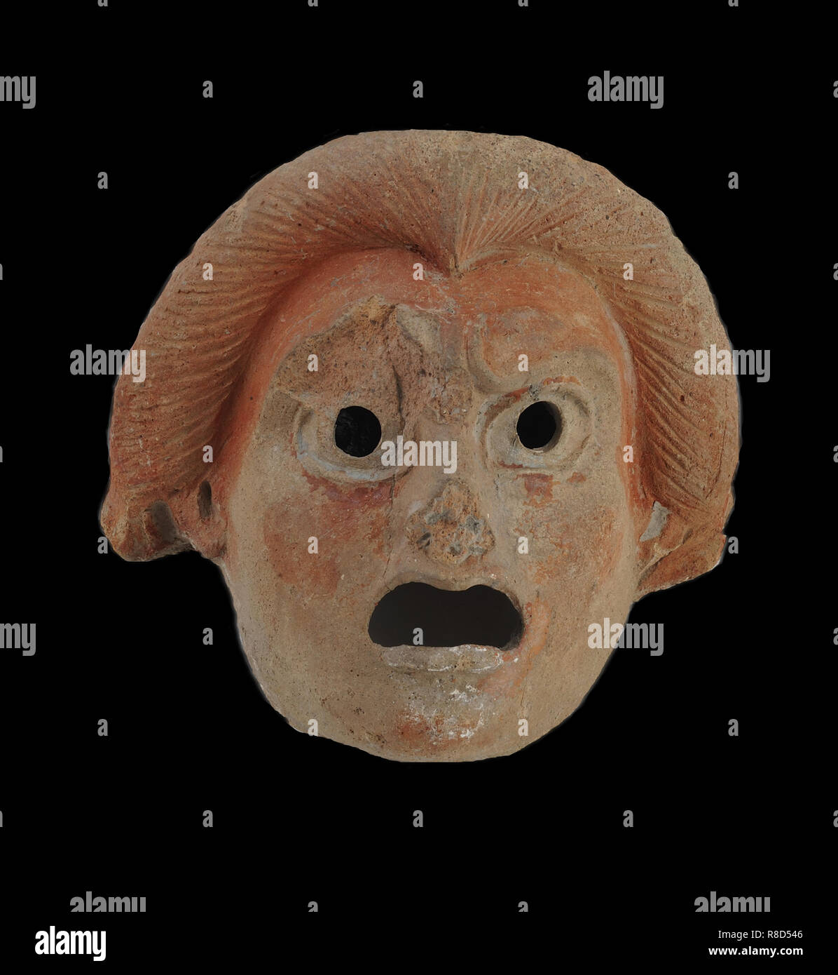 Terracotta comic mask hi-res stock photography and images - Alamy