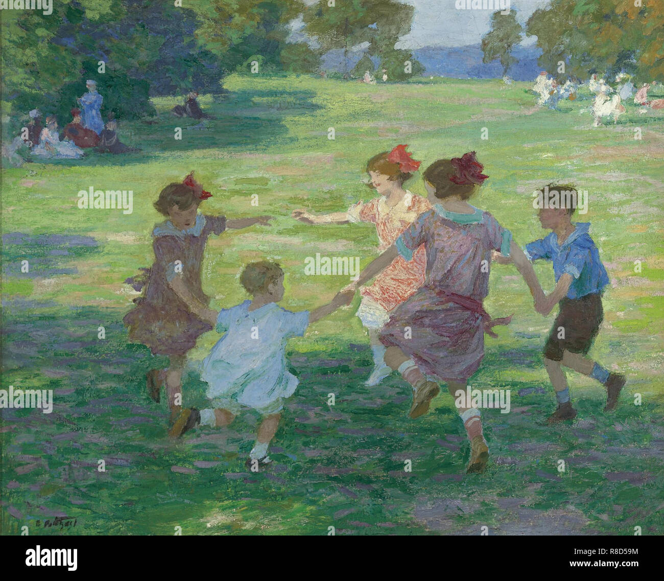 Ring Around the Rosie, 1910-1915 Stock Photo - Alamy