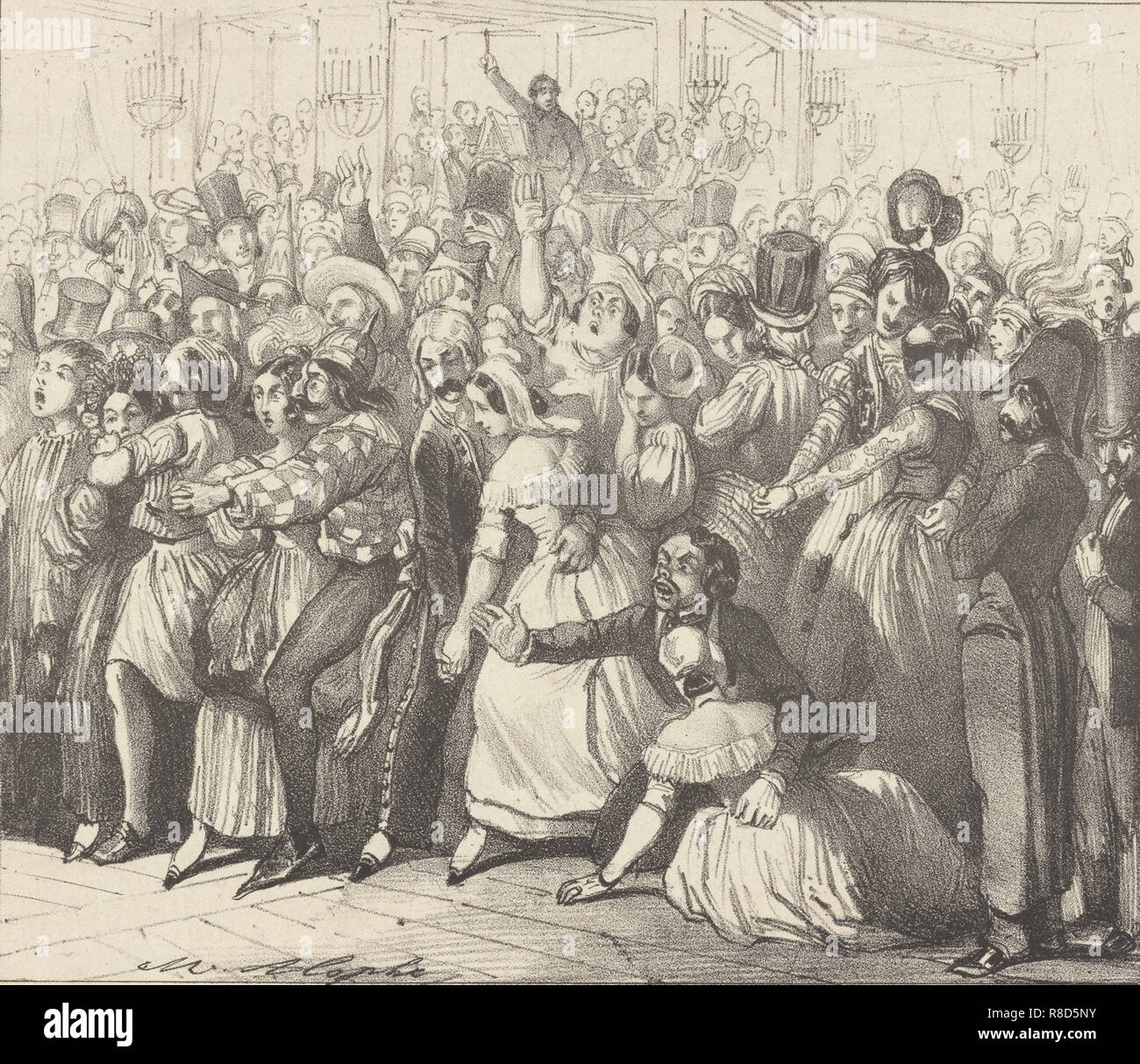 The Galop, 1838 Stock Photo - Alamy