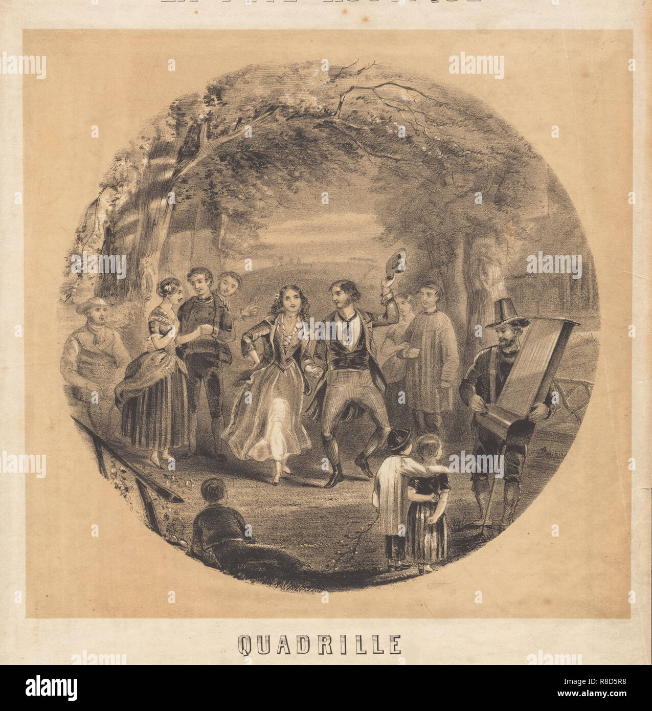 Quadrille dance hi-res stock photography and images - Alamy