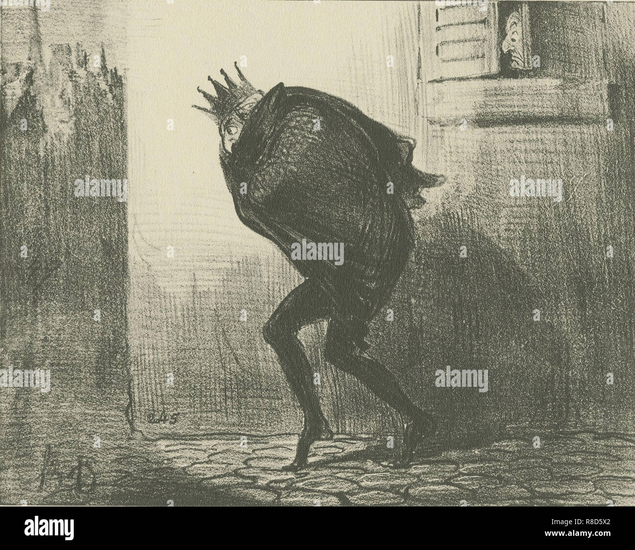 The return to ancestral lands, ca 1835 Stock Photo - Alamy