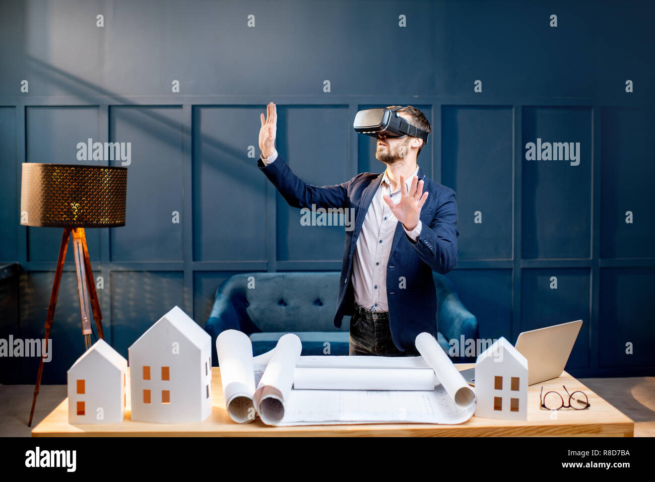 Architect working 3d model hi-res stock photography and images - Alamy