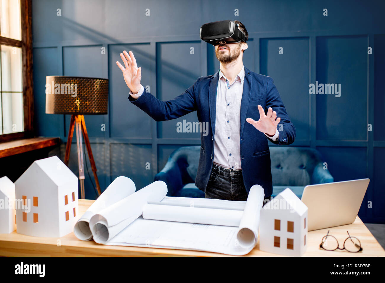 Architect working 3d model hi-res stock photography and images - Alamy