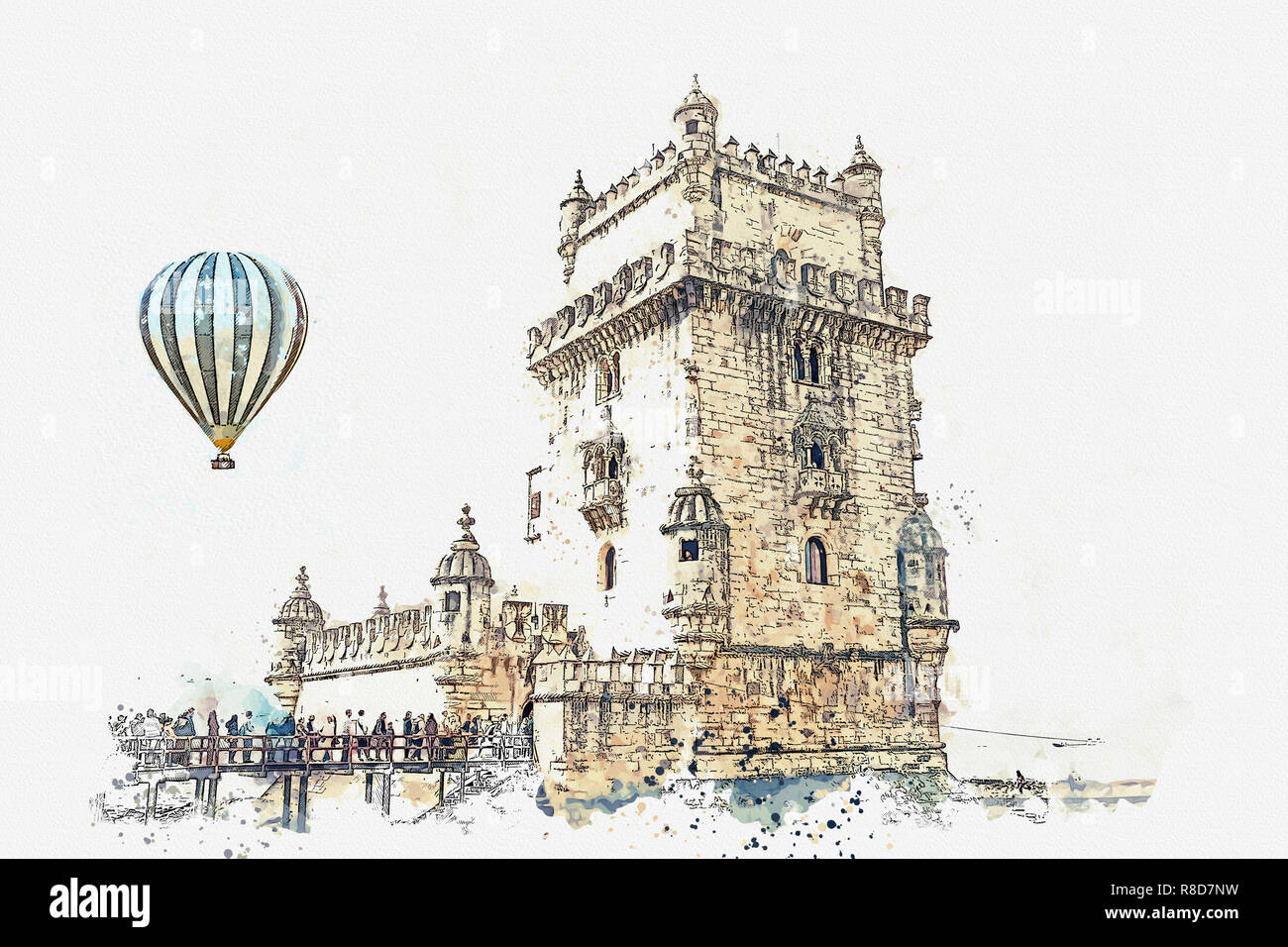 Cartoon torre hi-res stock photography and images - Alamy