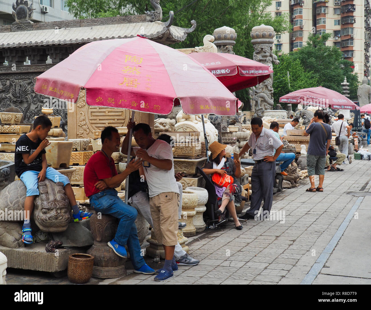 Candid Portraits, Beijing, China Stock Photo - Alamy