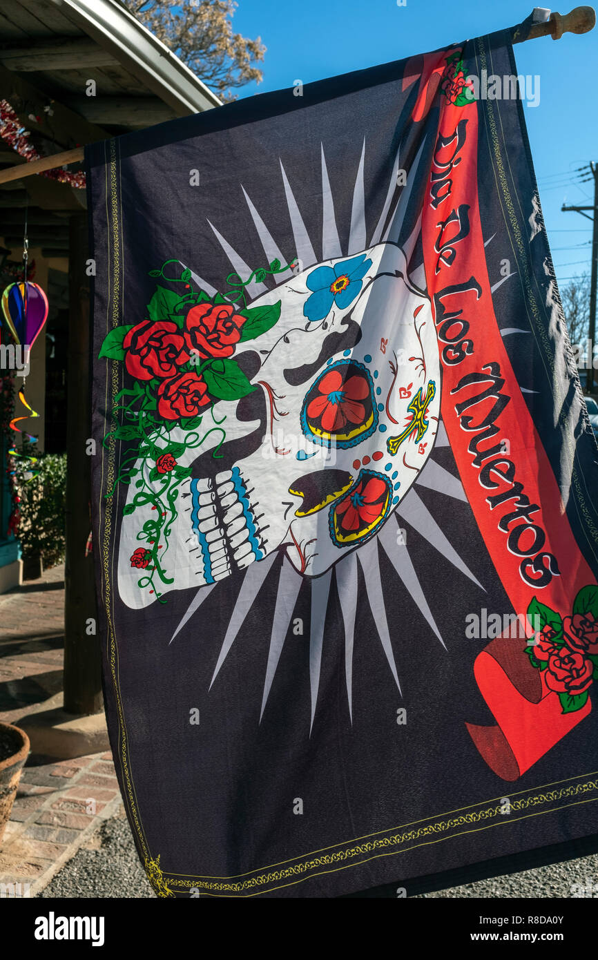 Dia De Los Muertos flag (Day of the Dead Stock Photo - Alamy