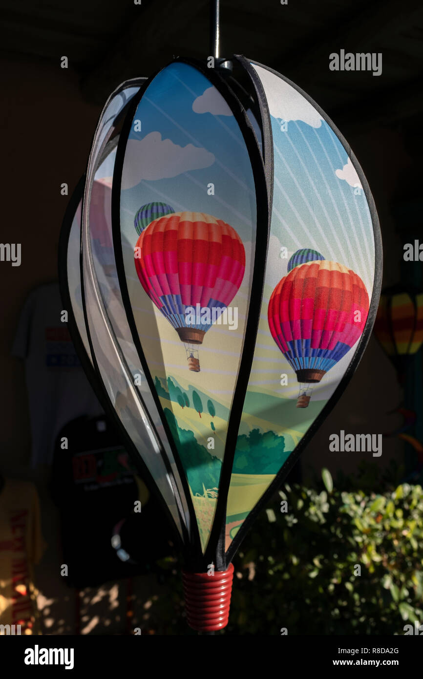 hot air balloons hot air balloon spinner Stock Photo - Alamy