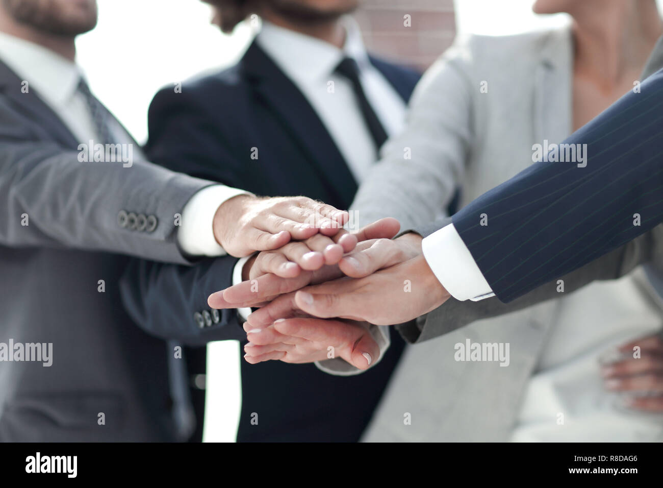 creative business team .the concept of teamwork Stock Photo - Alamy