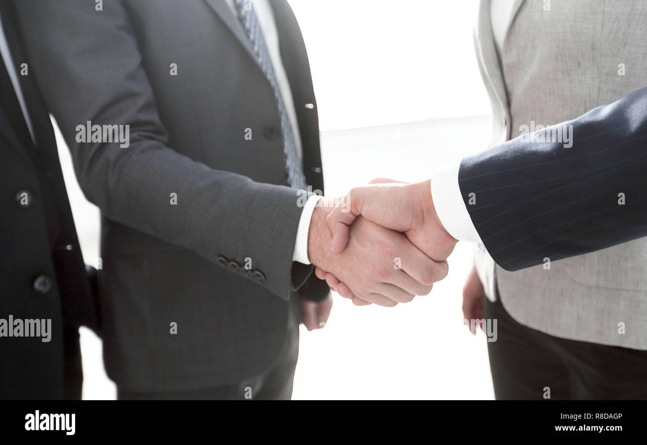 closeup.handshake of business people Stock Photo - Alamy