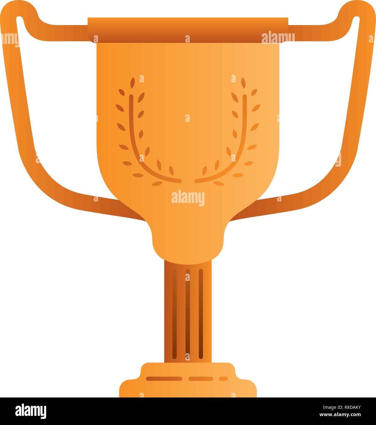 trophy gold isolated icon Stock Vector Image & Art - Alamy