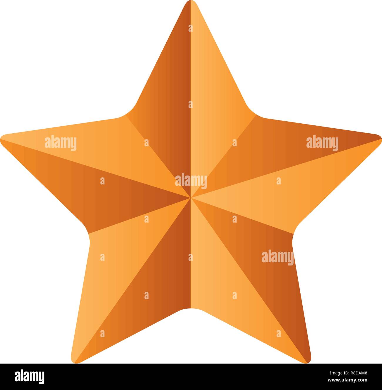 Star of five points Stock Vector Images - Alamy