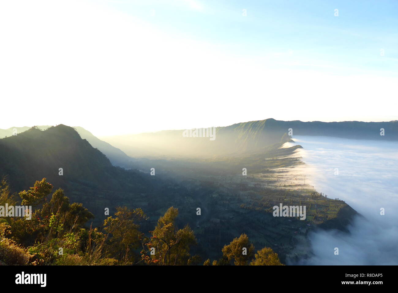 Active volcano Gunung Bromo on Java, Indonesia Stock Photo - Alamy